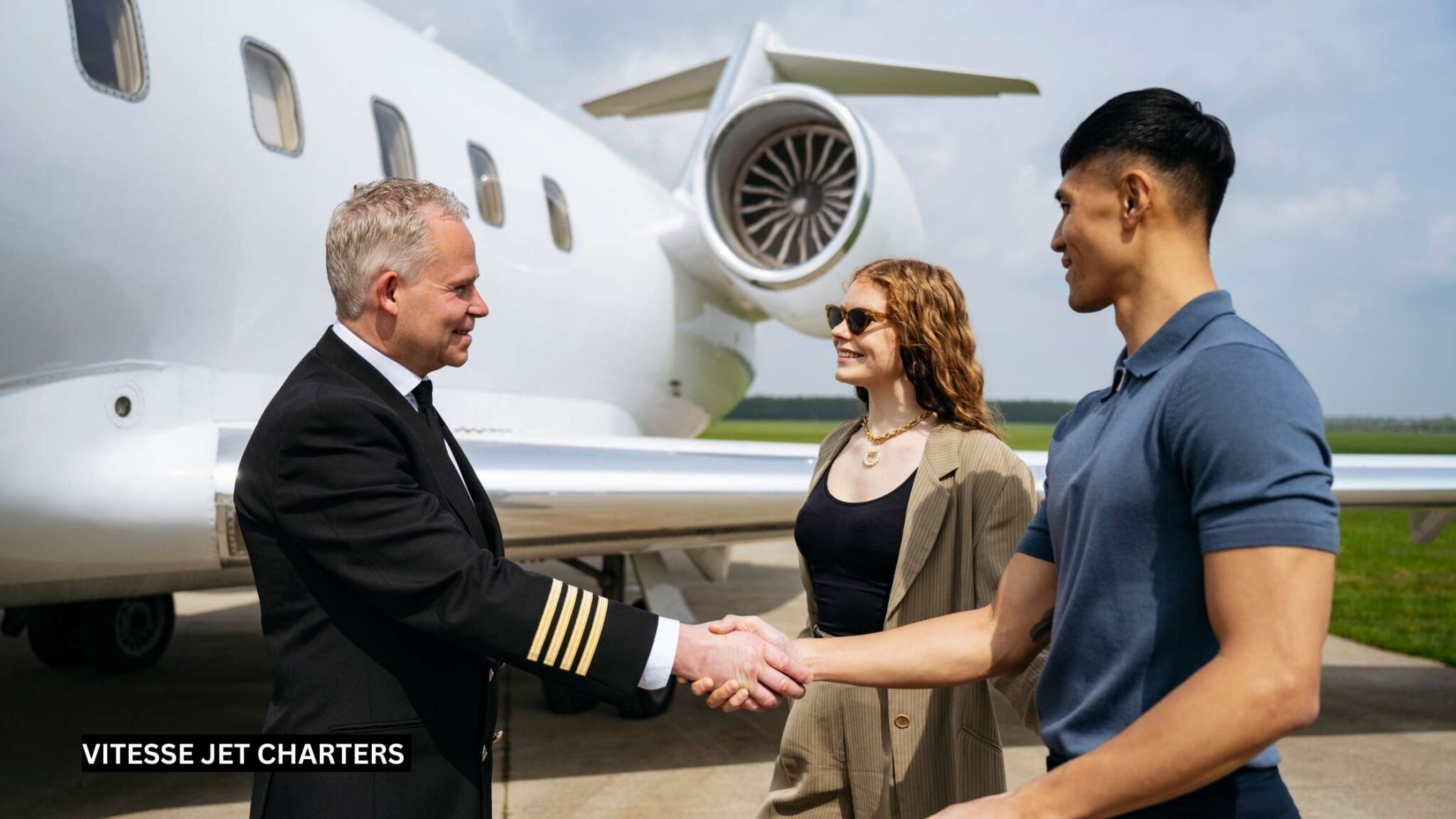 Seamless Transfers from Private Jets to Luxury Ground Transport